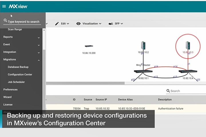 Moxa | MXview 助力通知设置和配置备份